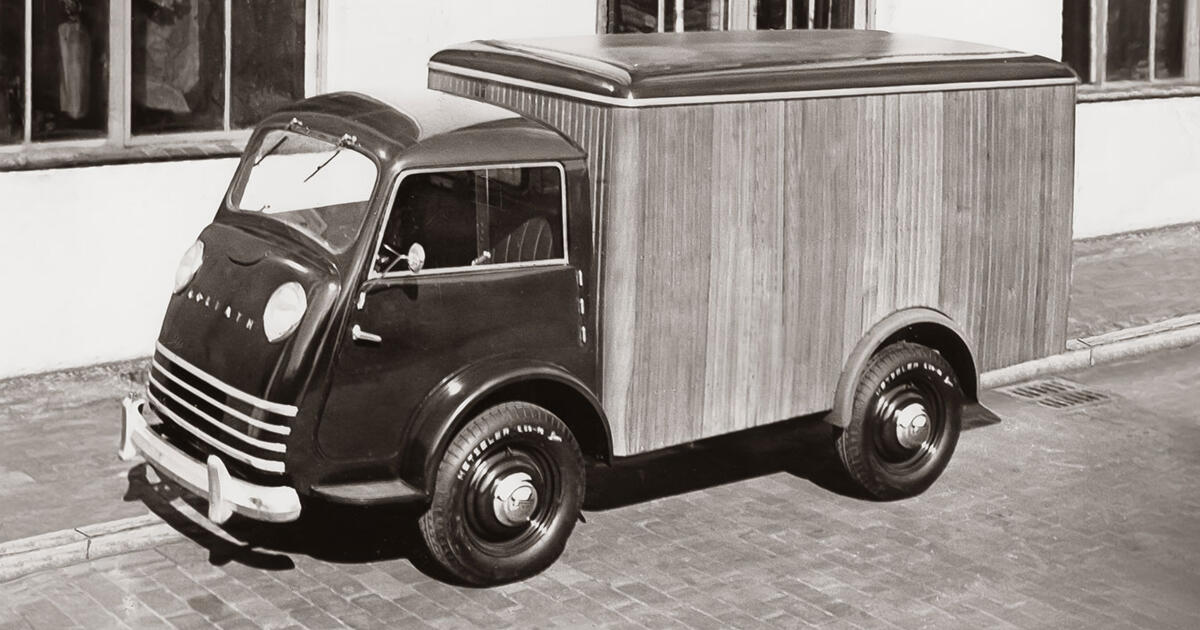 Goliath GV 800 from 1951 to 1953 :: truckinfocus.com