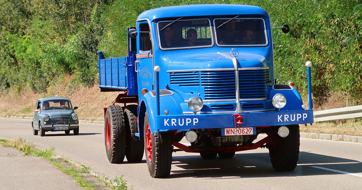 Krupp K 8 M 4 Mustang from 1954 to 1960 :: truckinfocus.com