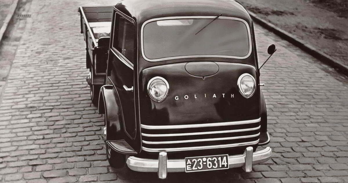 Goliath GV 800 from 1951 to 1953 :: truckinfocus.com