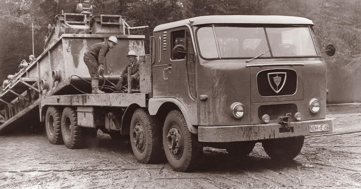 FAUN L 1400 von 1958 bis 1963 :: truckinfocus.com