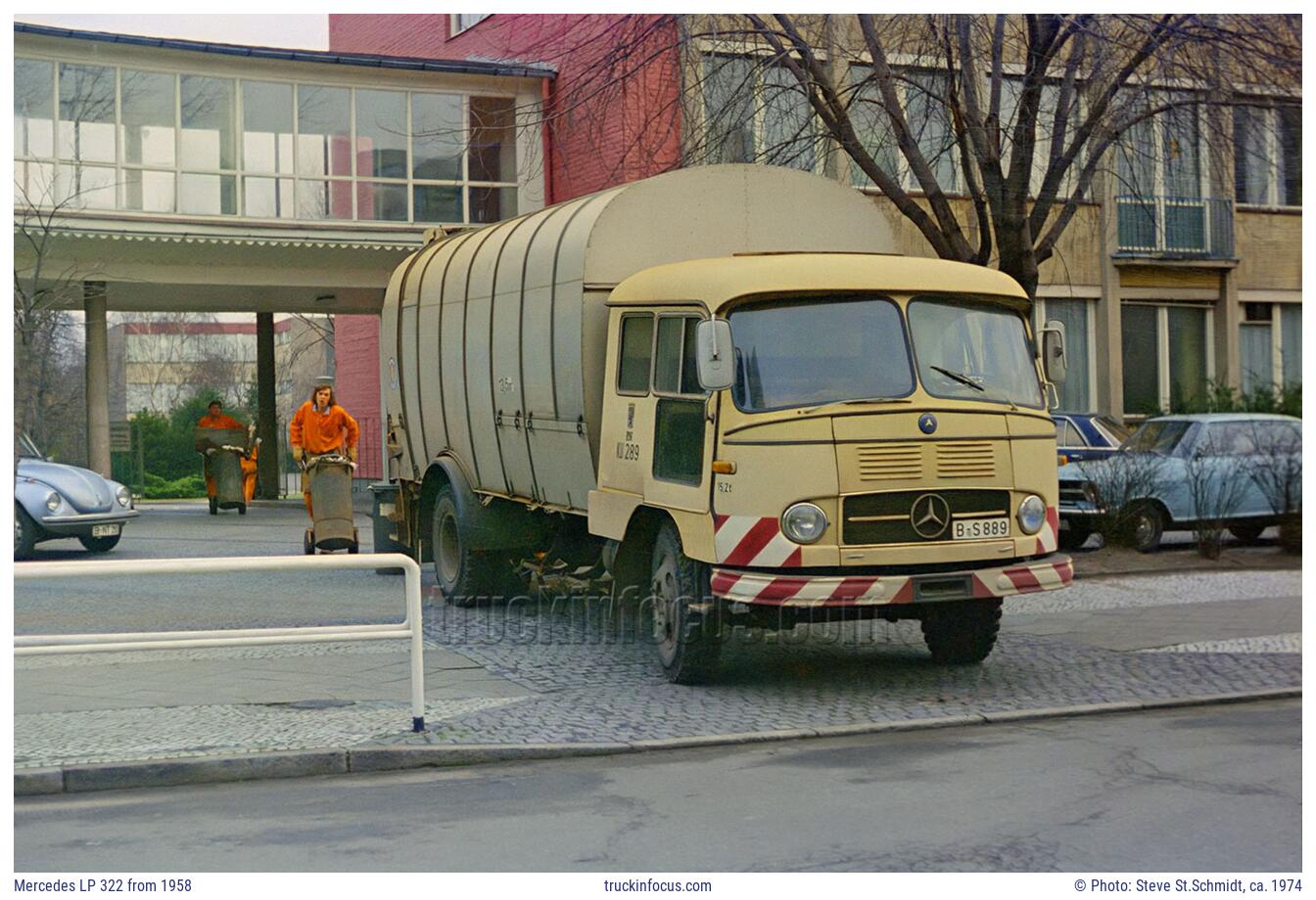 Mercedes LP 322 from 1958 :: truckinfocus.com